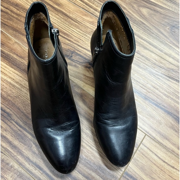 Coach | Shoes | Coach Maya Ankle Leather Boots Size 7 | Poshmark